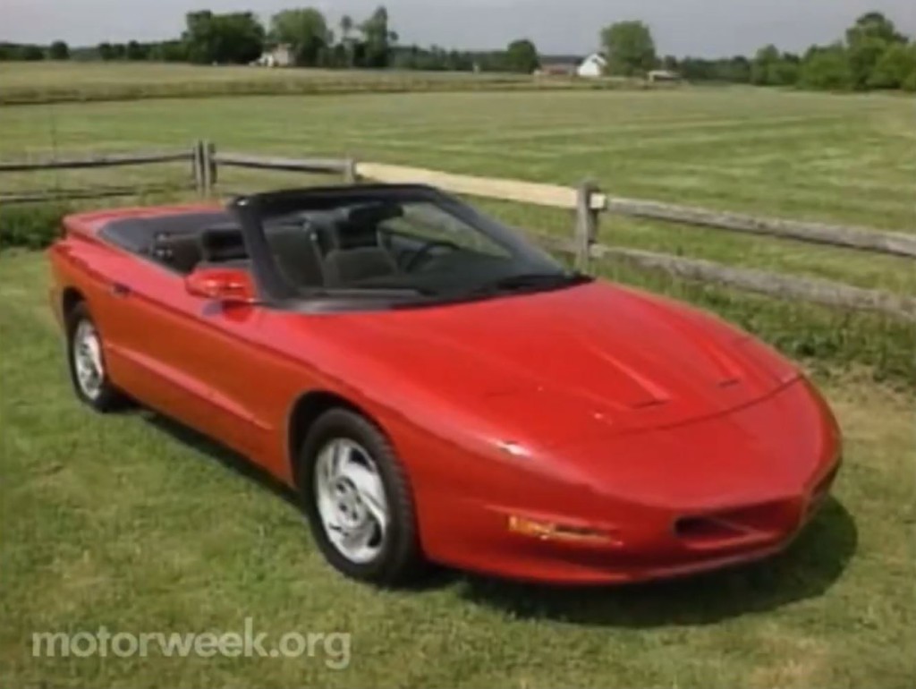 » 1994 Pontiac Firebird Formula Convertible Test Drive